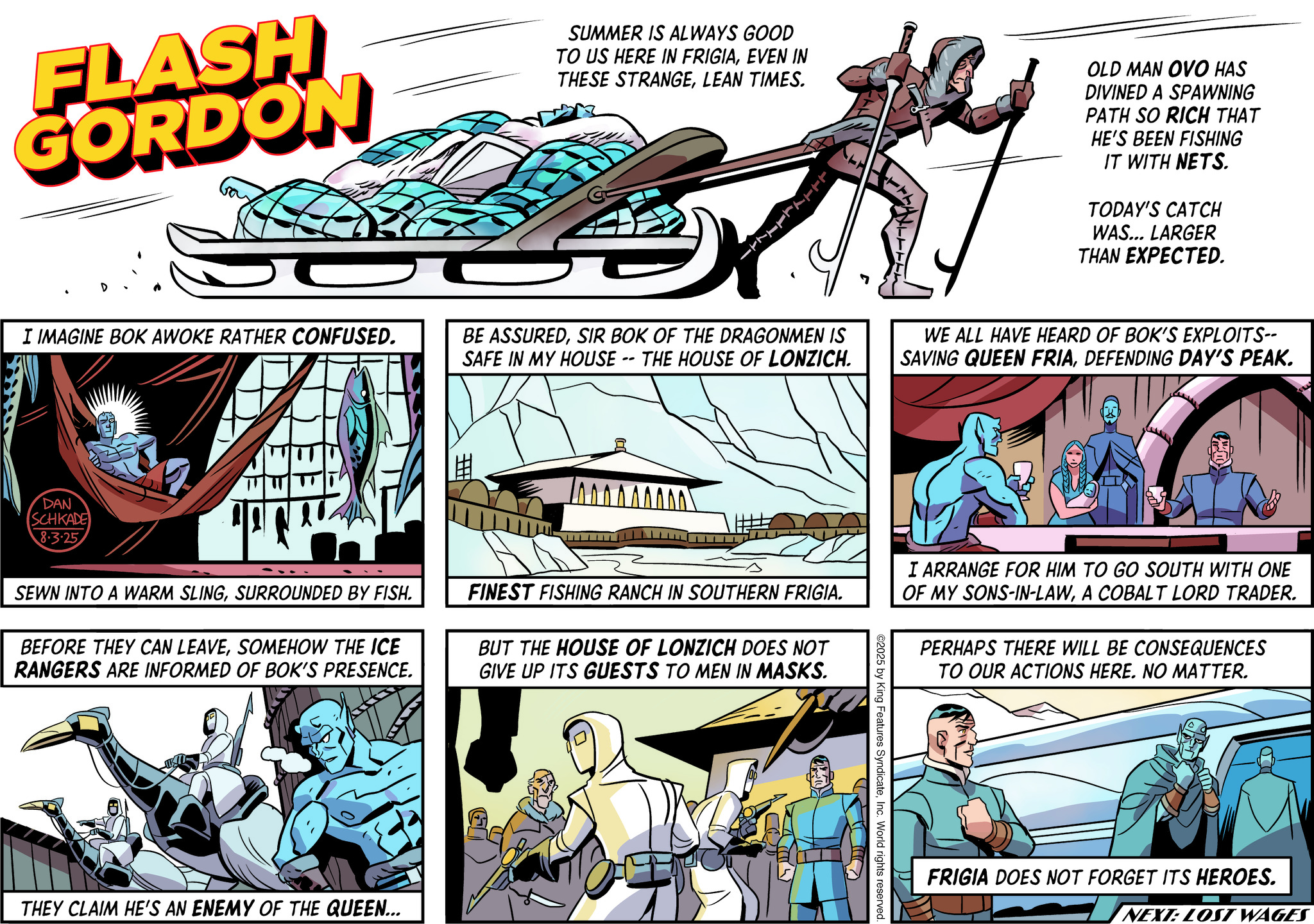 Flash Gordon Comic Strip 2025-08-03 | Comics Kingdom