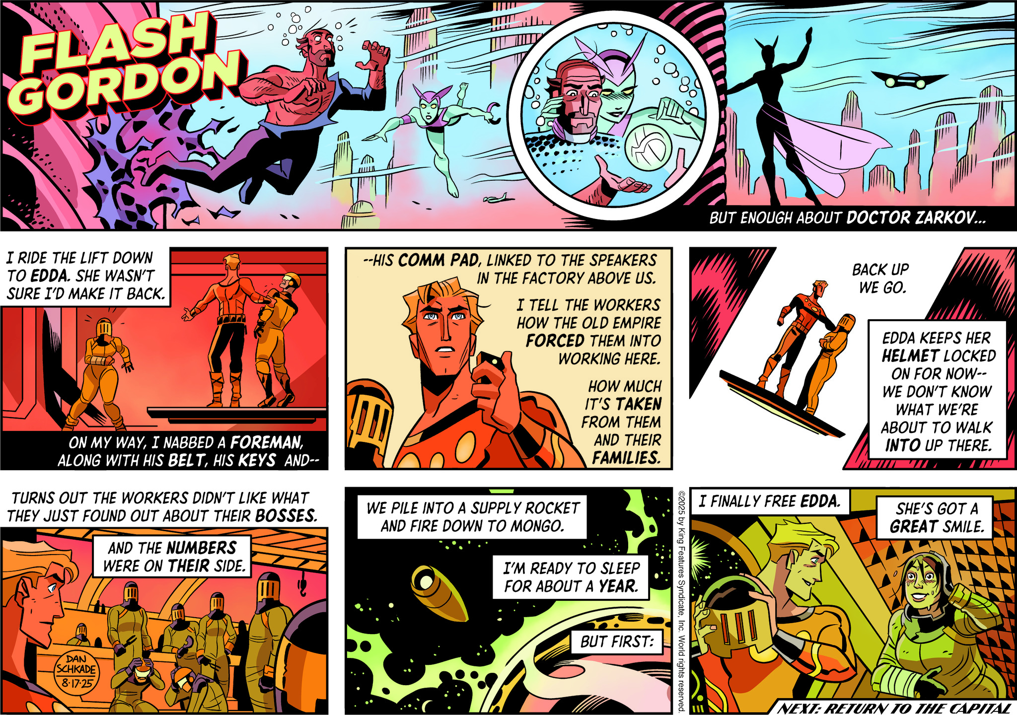 Flash Gordon Comic Strip 2025-08-17 | Comics Kingdom