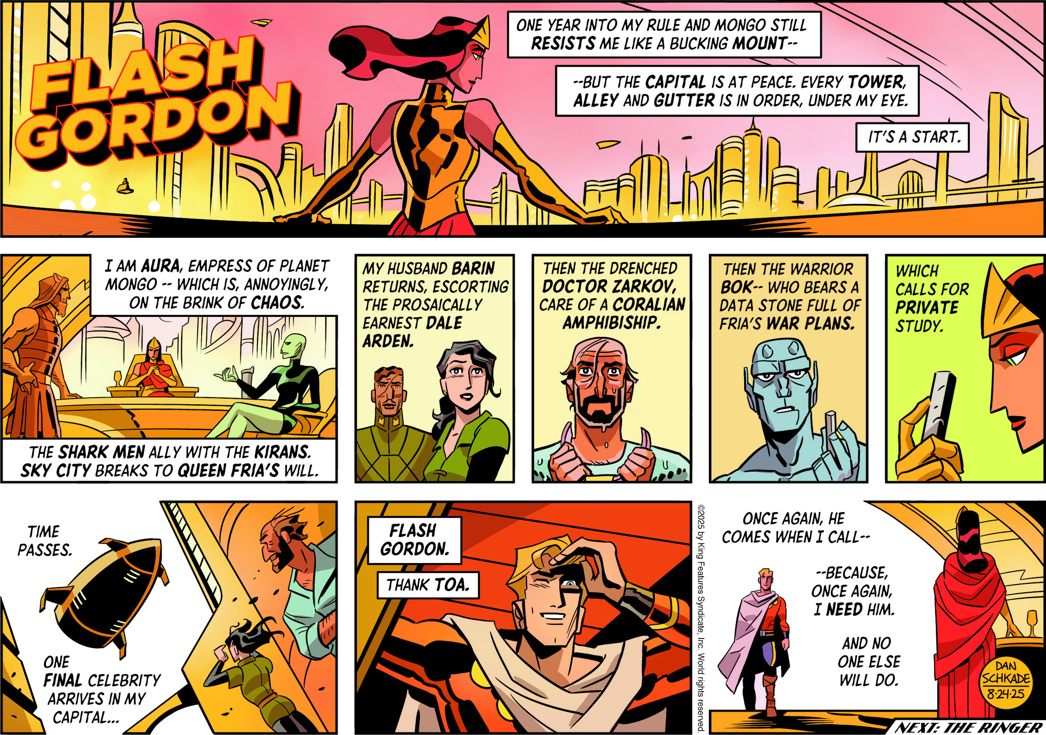 Flash Gordon Comic Strip 2025-08-24 | Comics Kingdom