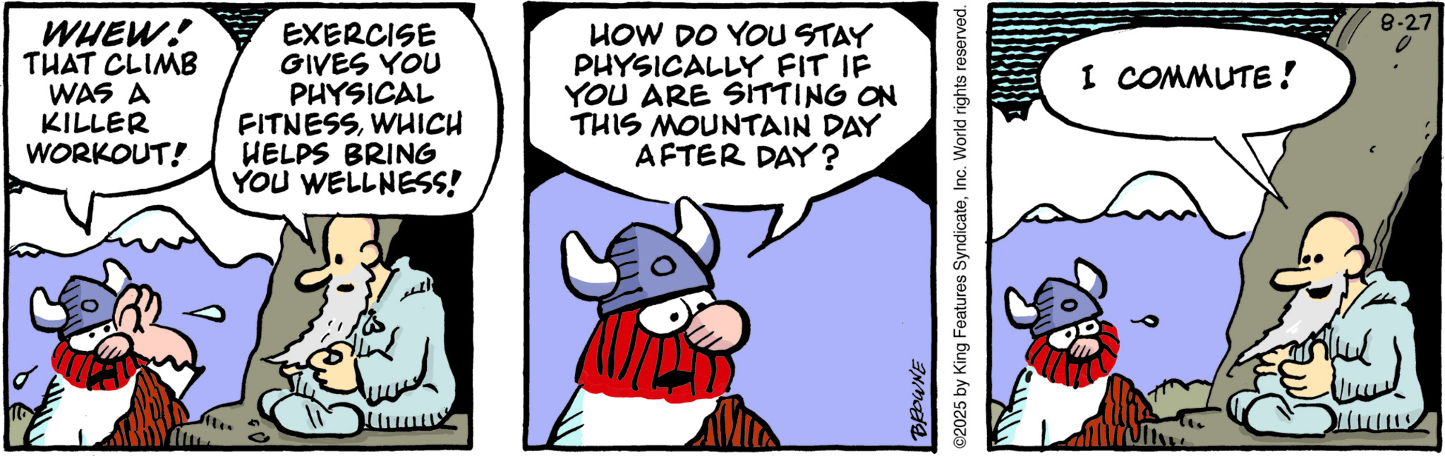 Hagar The Horrible Comic Strip 2025-08-27 | Comics Kingdom