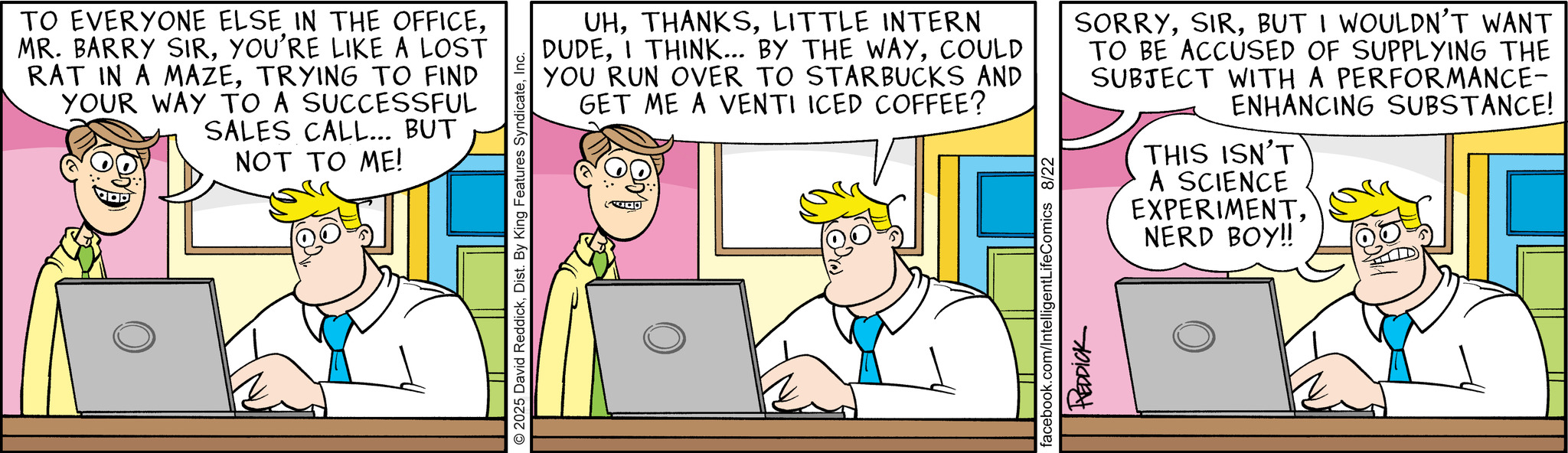 Intelligent Life Comic Strip 2025-08-22 | Comics Kingdom