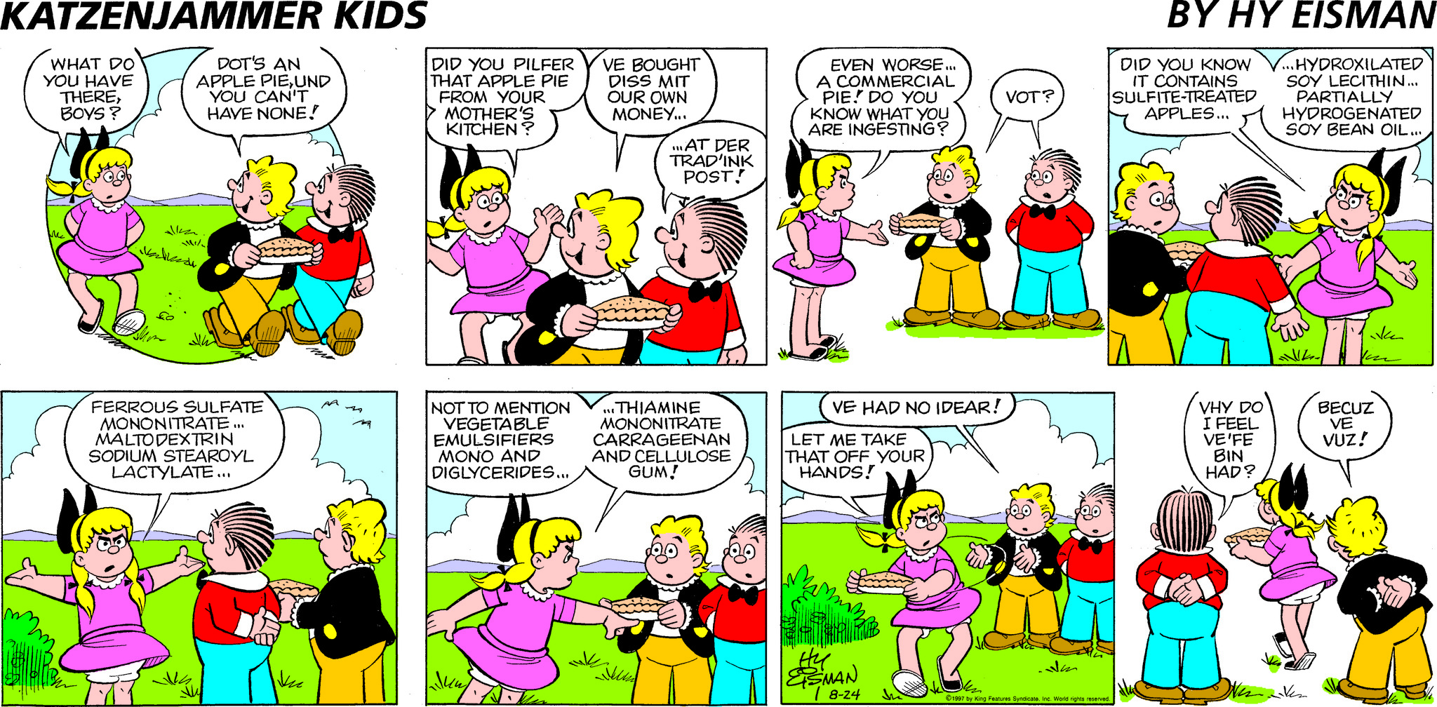 Katzenjammer Kids Comic Strip 2025-08-24 | Comics Kingdom