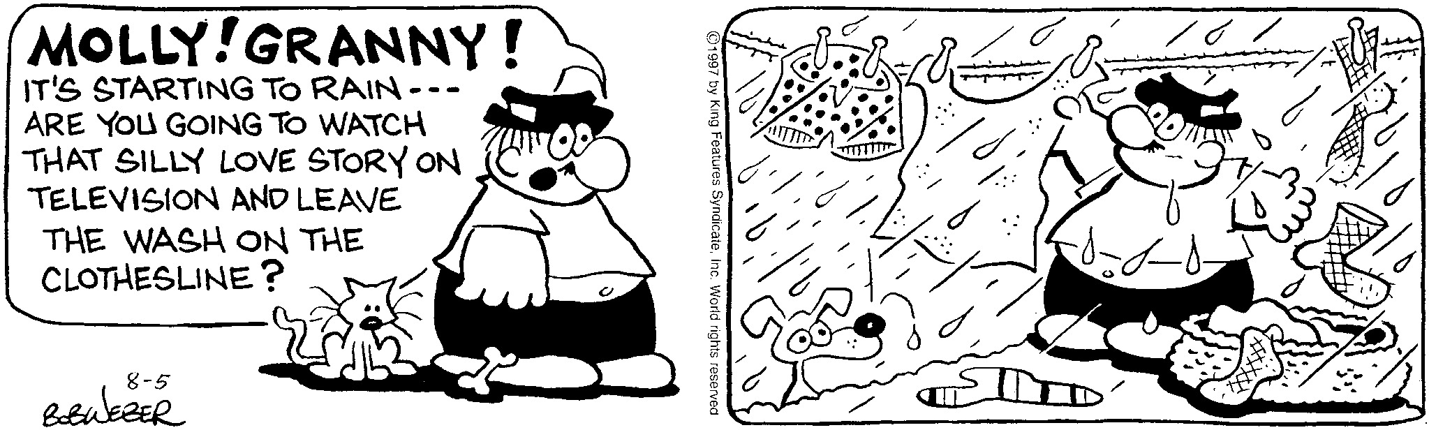 Moose And Molly Comic Strip 2025-08-05 | Comics Kingdom