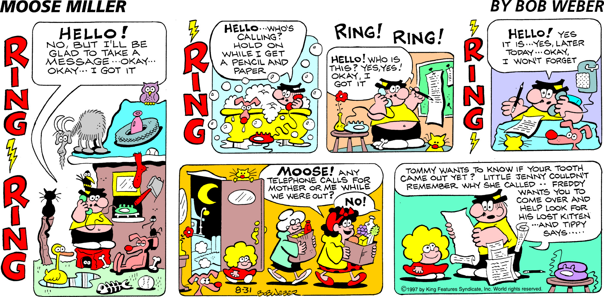 Moose And Molly Comic Strip 2025-08-31 | Comics Kingdom