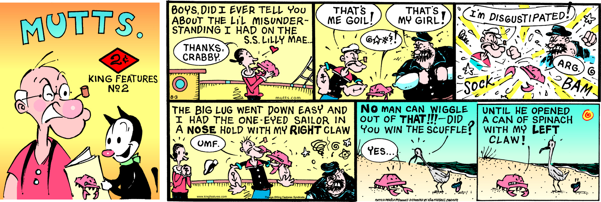 Mutts Comic Strip 2025-08-03 | Comics Kingdom