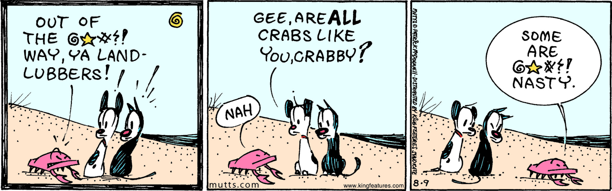 Mutts Comic Strip 2025-08-09 | Comics Kingdom