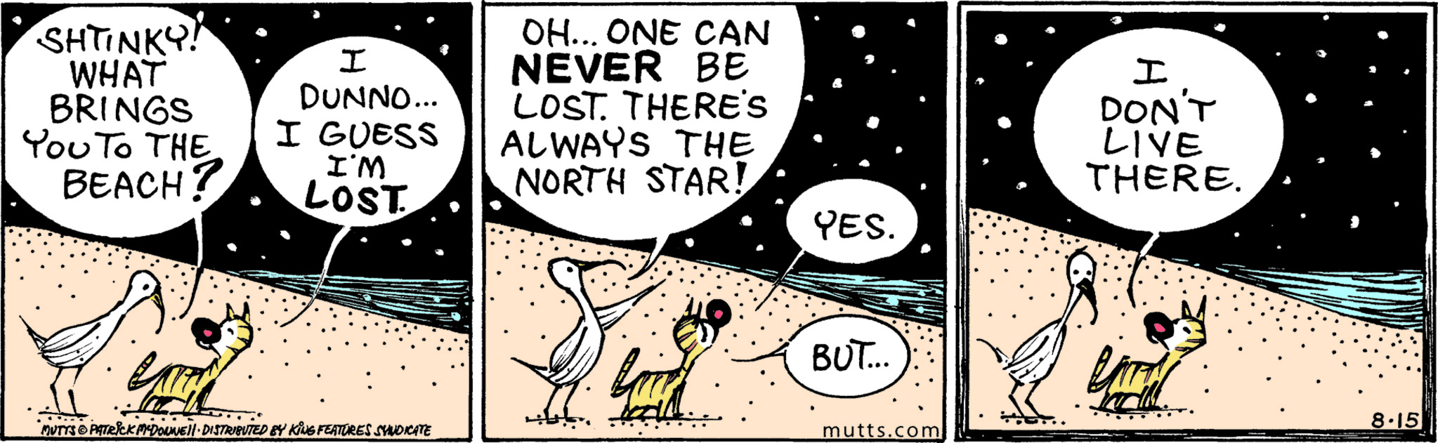Mutts Comic Strip 2025-08-15 | Comics Kingdom