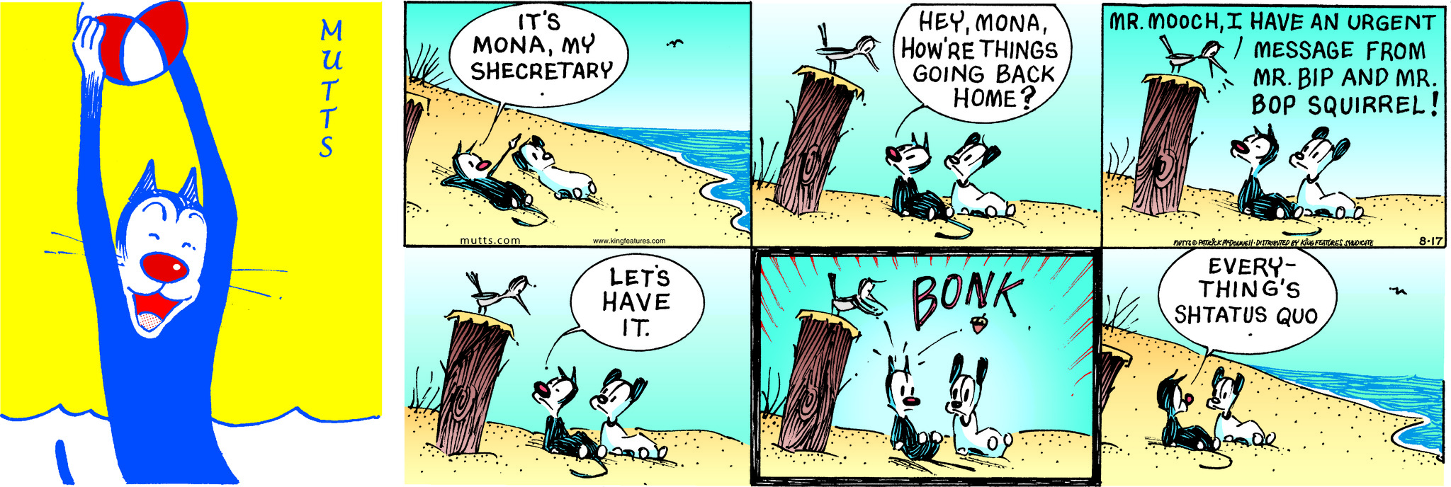 Mutts Comic Strip 2025-08-17 | Comics Kingdom