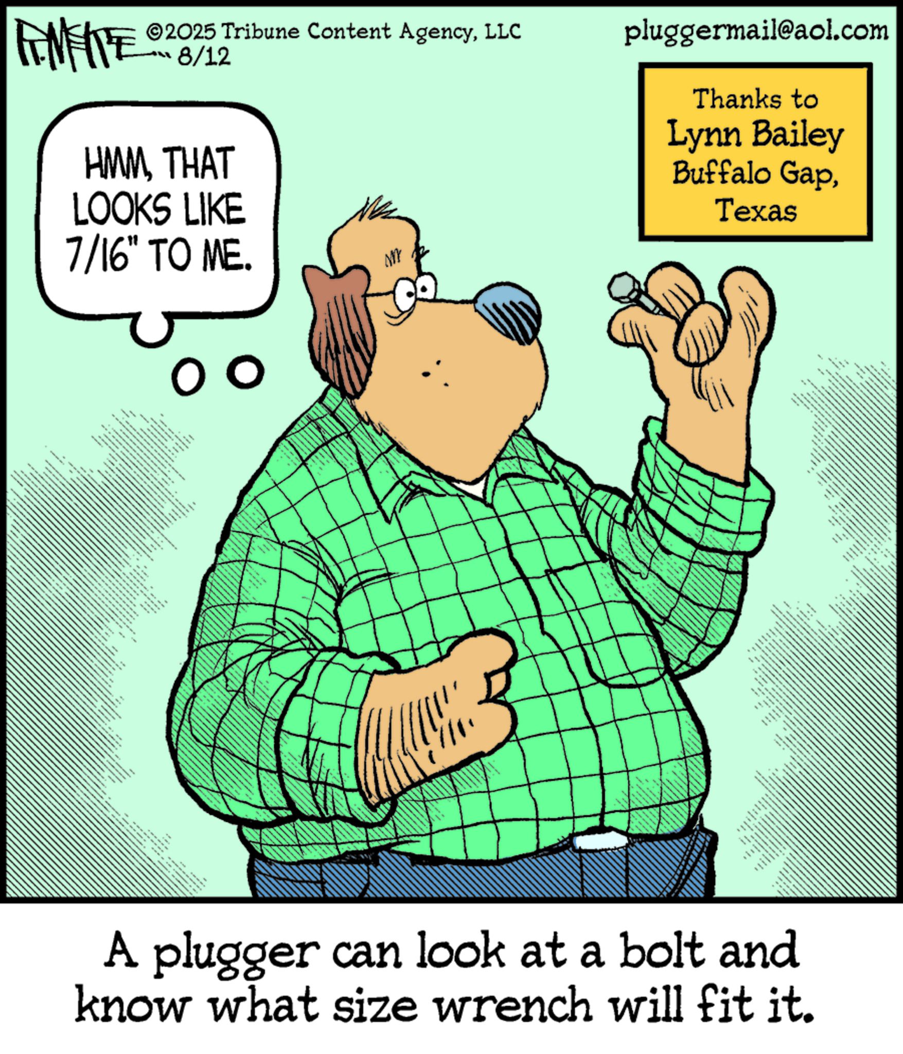 Pluggers Comic Strip 2025-08-12 | Comics Kingdom