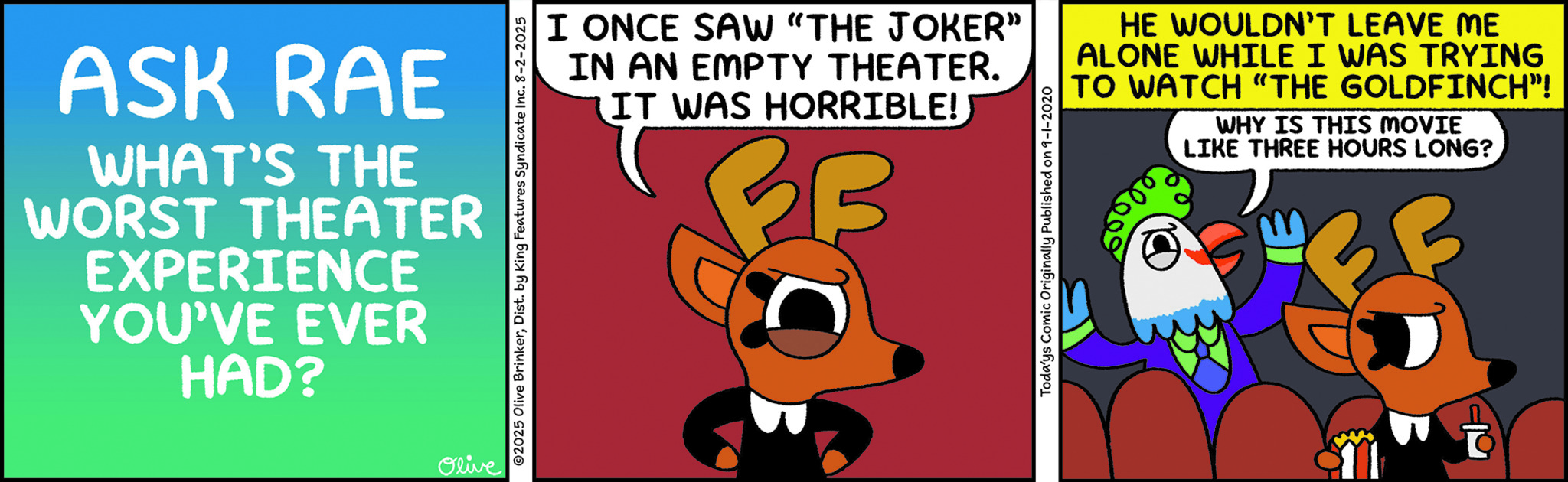 Rae The Doe Comic Strip 2025-08-02 | Comics Kingdom