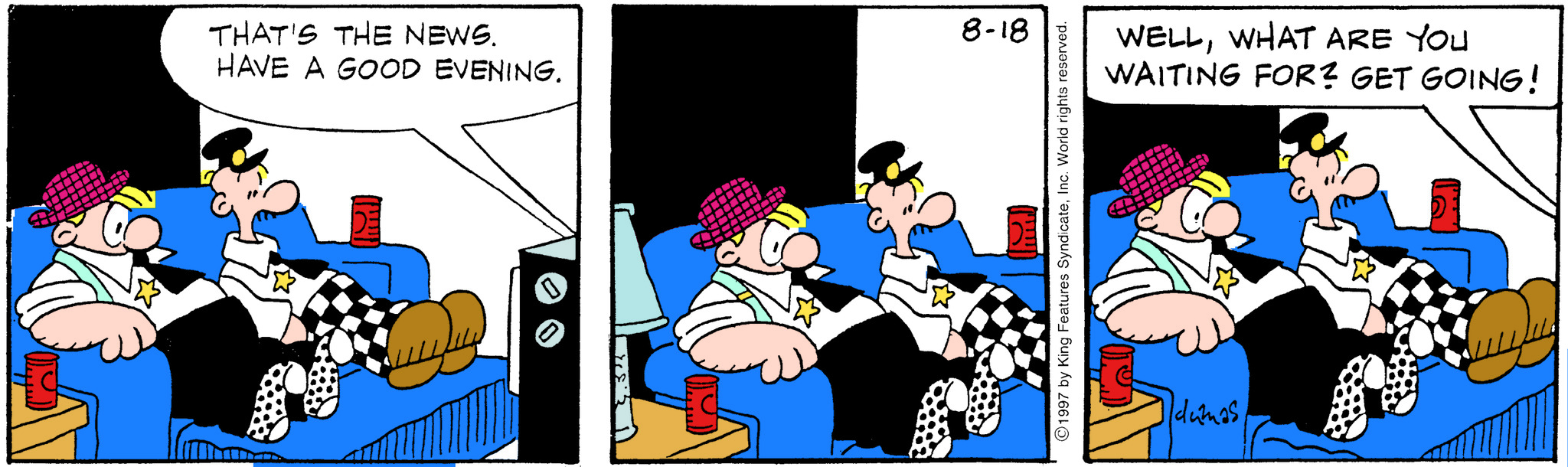 Sam And Silo Comic Strip 2025-08-18 | Comics Kingdom
