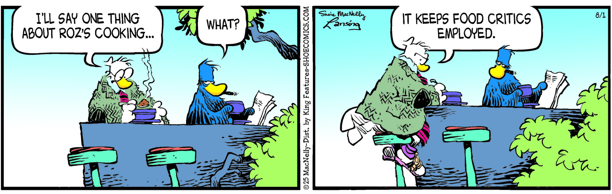 Shoe Comic Strip 2025-08-01 | Comics Kingdom