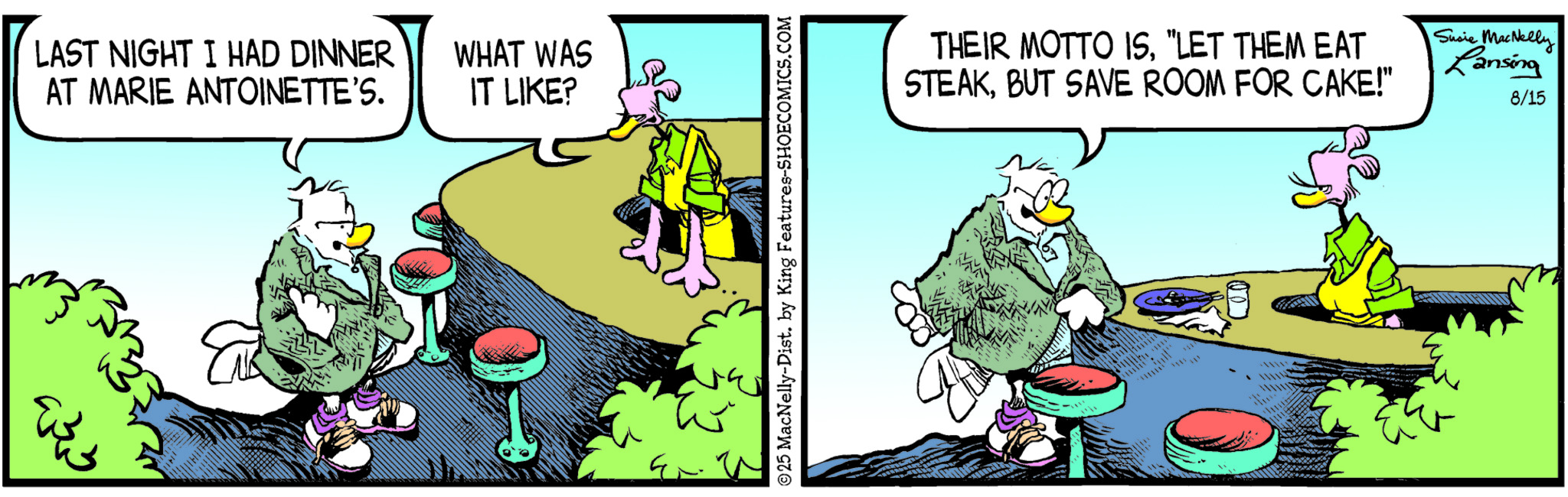 Shoe Comic Strip 2025-08-15 | Comics Kingdom