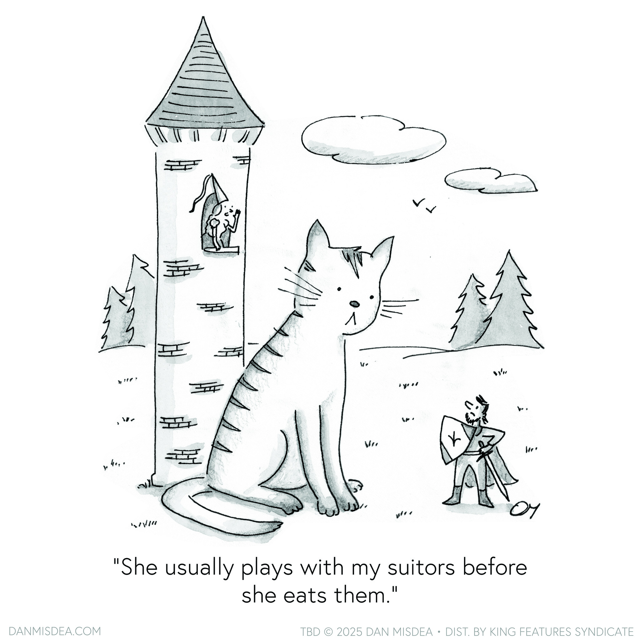 TBD (Toons By Dan) Comic Strip 2025-08-12 | Comics Kingdom
