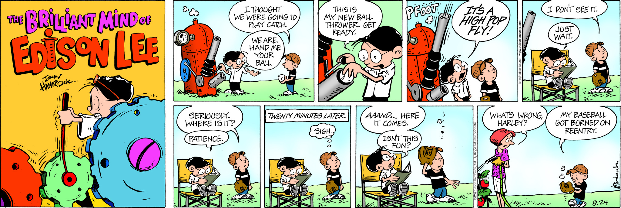 The Brilliant Mind Of Edison Lee Comic Strip 2025-08-24 | Comics Kingdom