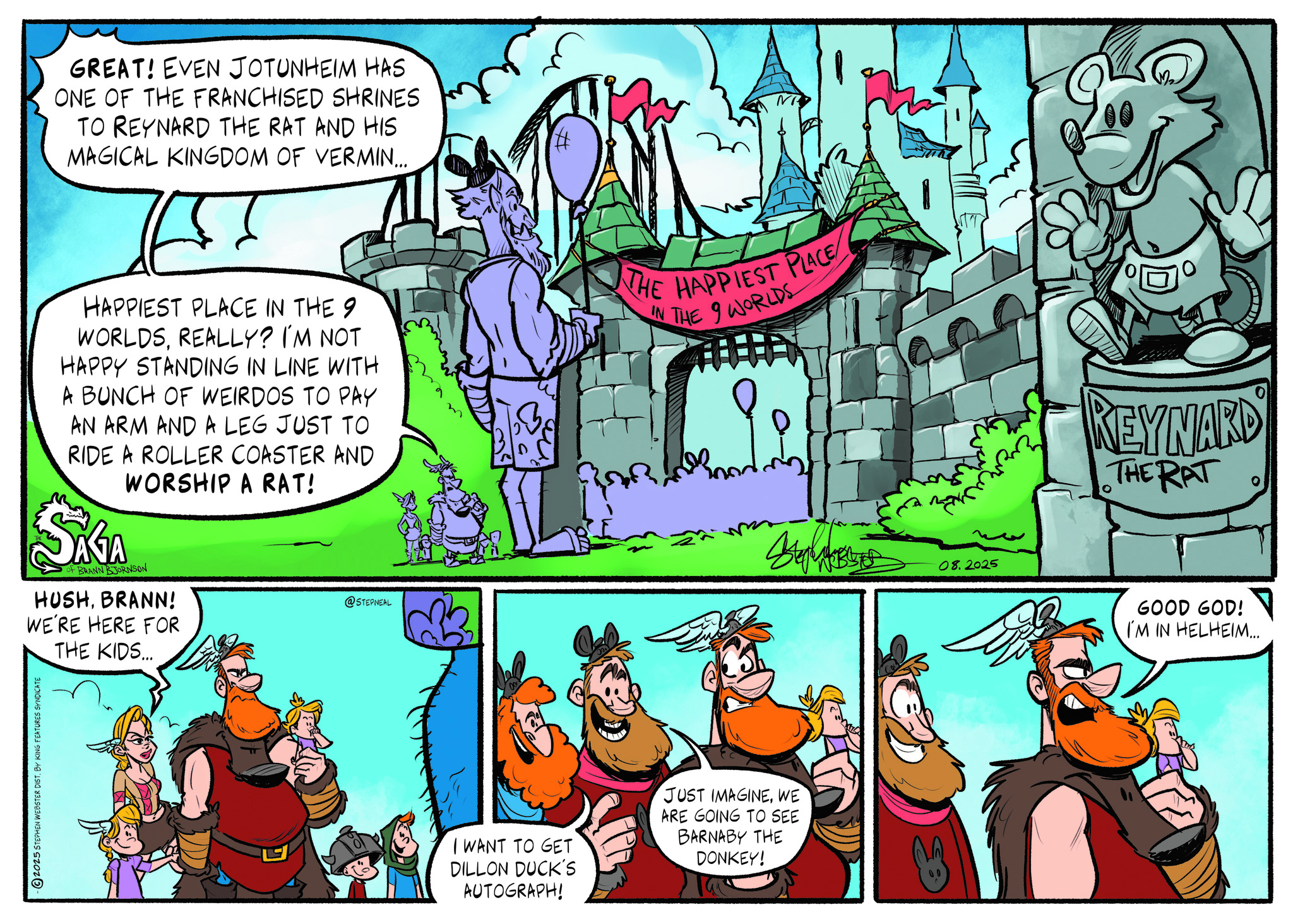 The Saga of Brann Bjornson Comic Strip 2025-08-31 | Comics Kingdom