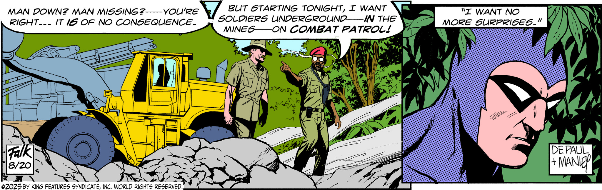 The Phantom Comic Strip 2025-08-20 | Comics Kingdom