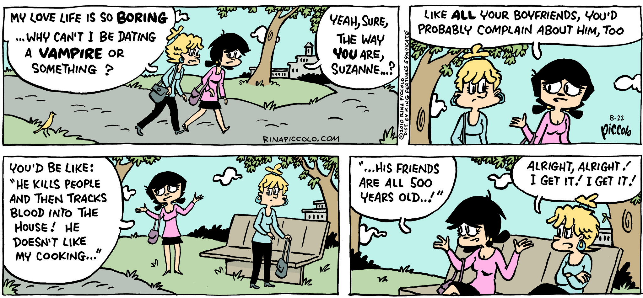 Tina’s Groove Comic Strip 2025-08-24 | Comics Kingdom