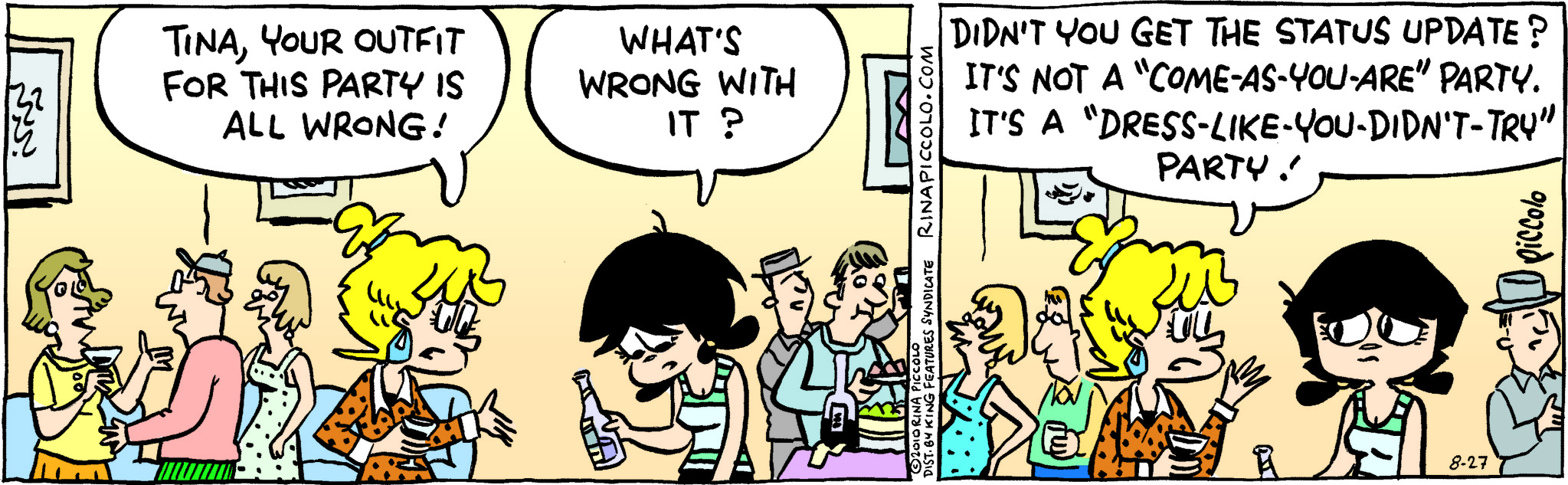 Tina’s Groove Comic Strip 2025-08-29 | Comics Kingdom