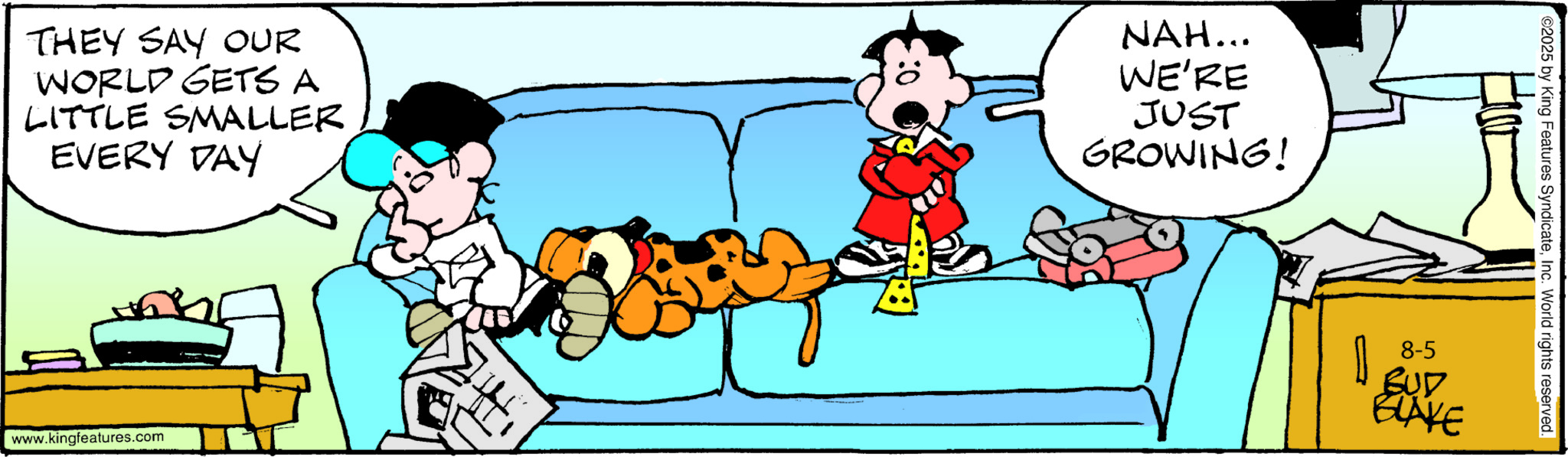 Tiger Comic Strip 2025-08-05 | Comics Kingdom
