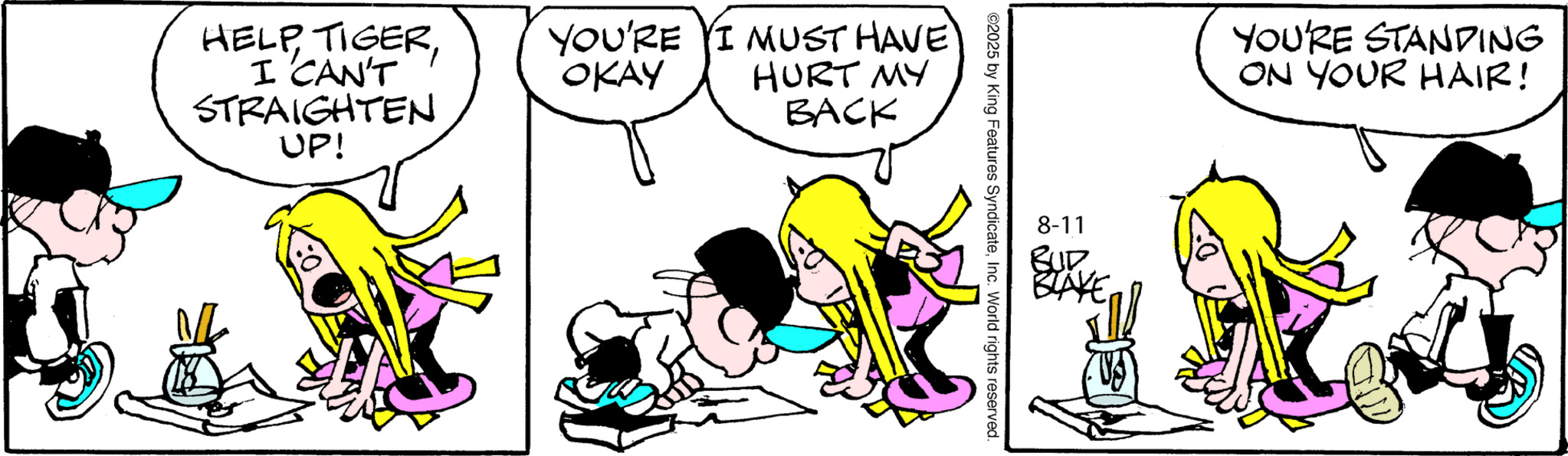 Tiger Comic Strip 2025-08-11 | Comics Kingdom