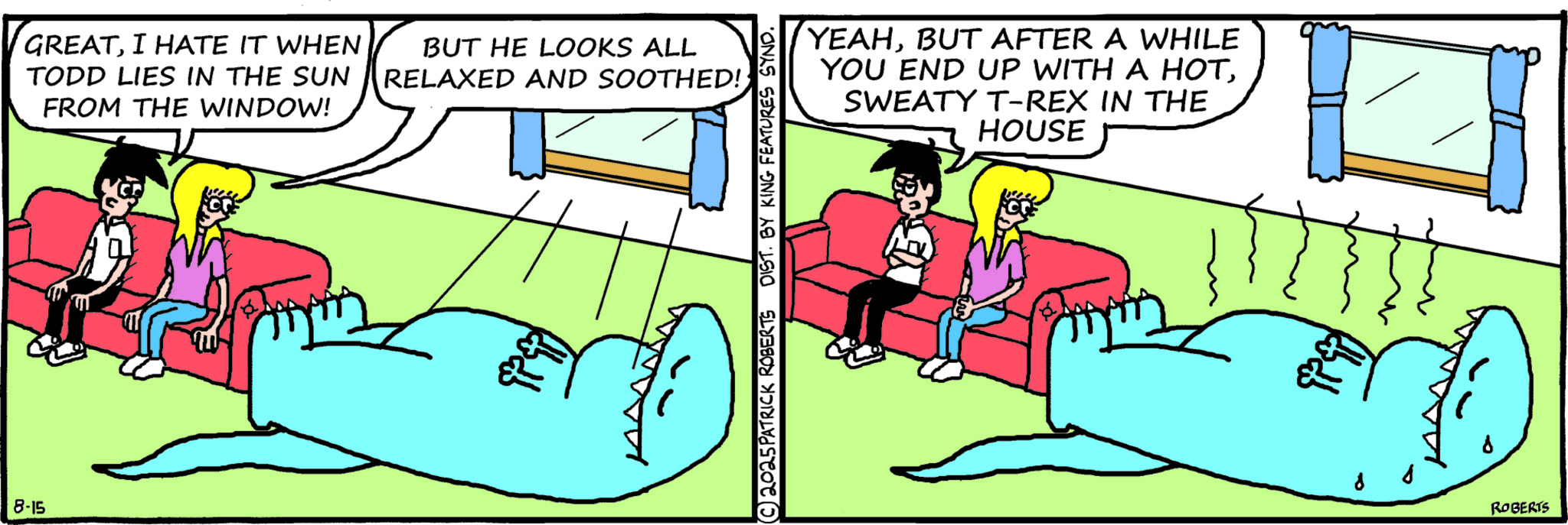 Todd The Dinosaur Comic Strip 2025-08-15 | Comics Kingdom