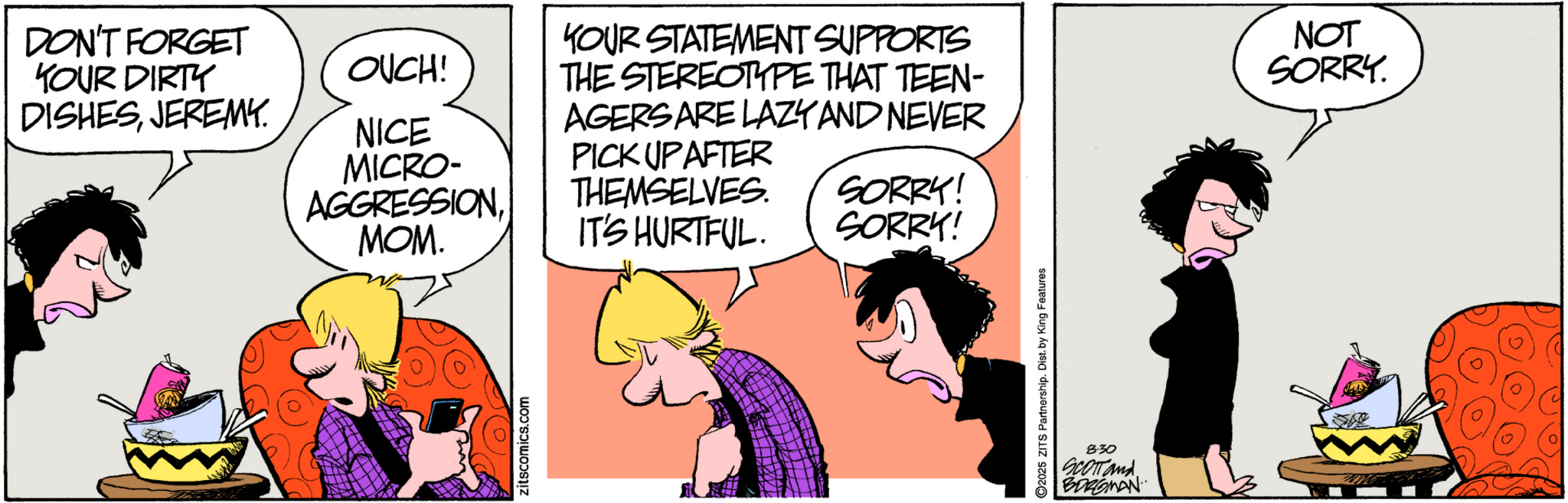Zits Comic Strip 2025-08-30 | Comics Kingdom
