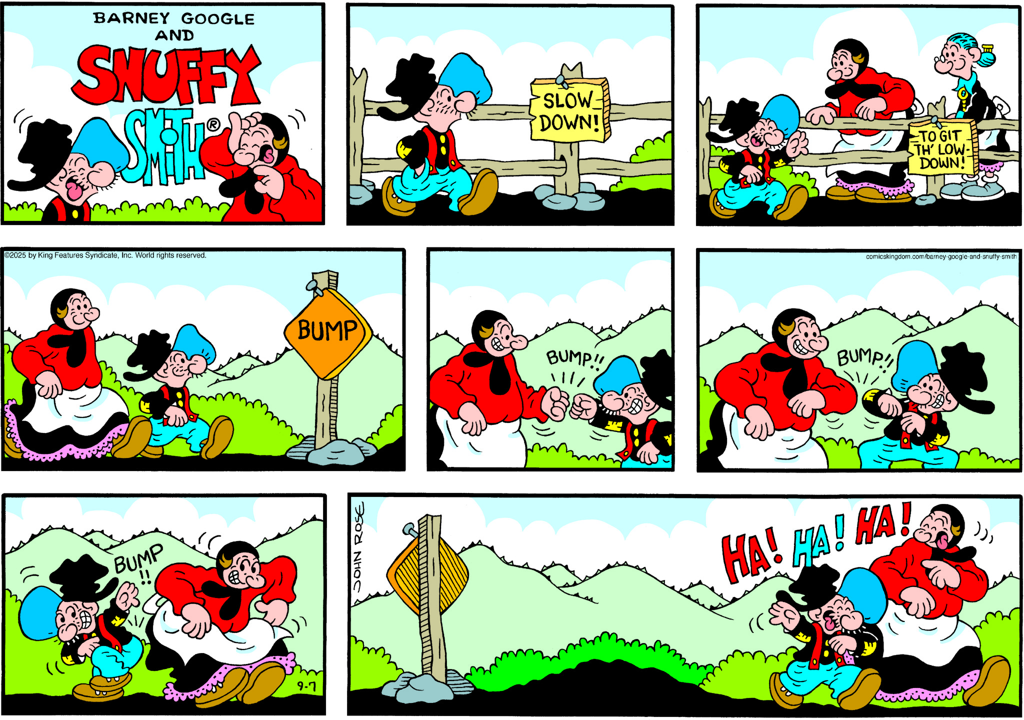 Barney Google And Snuffy Smith Comic Strip 2025-09-07 | Comics Kingdom