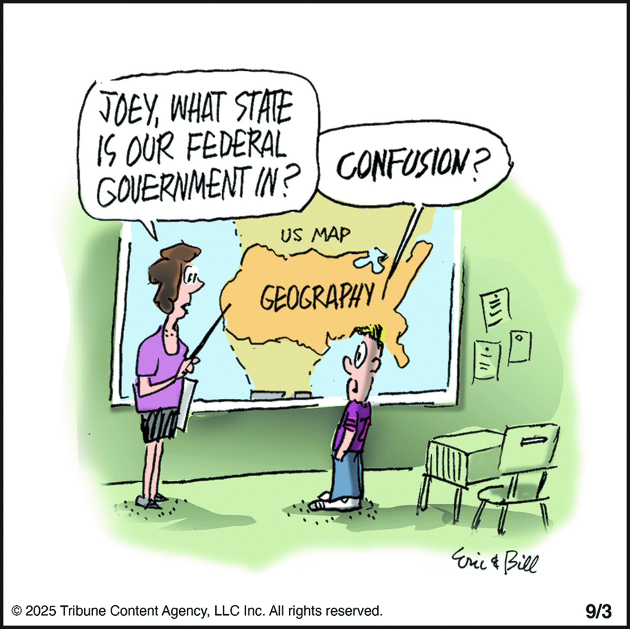 Bottom Liners Comic Strip 2025-09-03 | Comics Kingdom