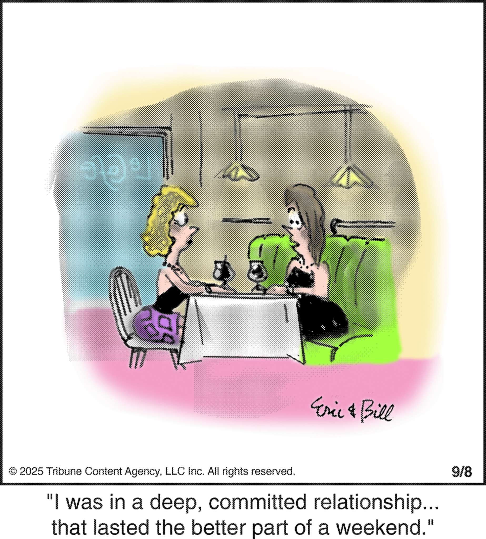 Bottom Liners Comic Strip 2025-09-08 | Comics Kingdom