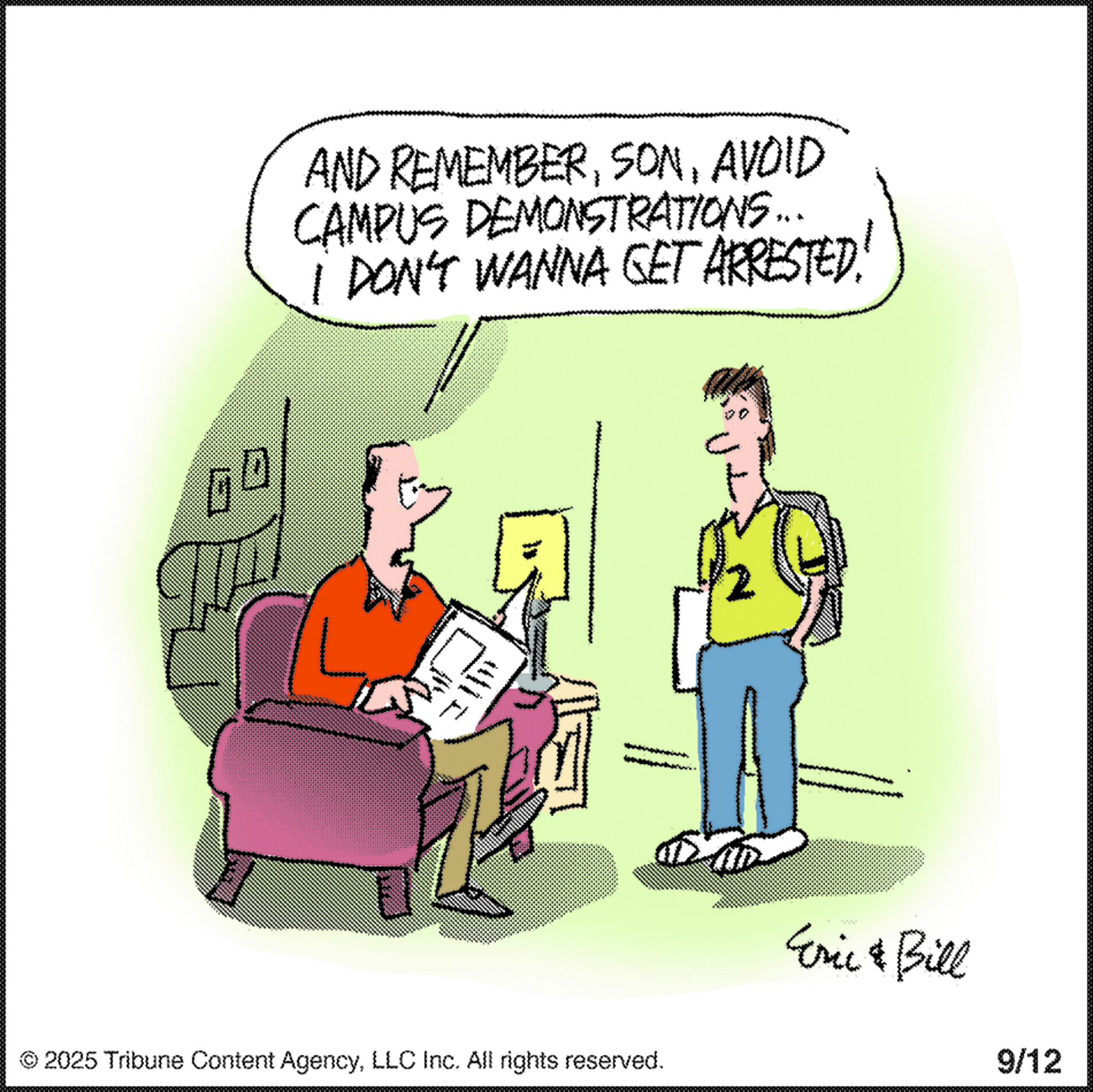 Bottom Liners Comic Strip 2025-09-12 | Comics Kingdom