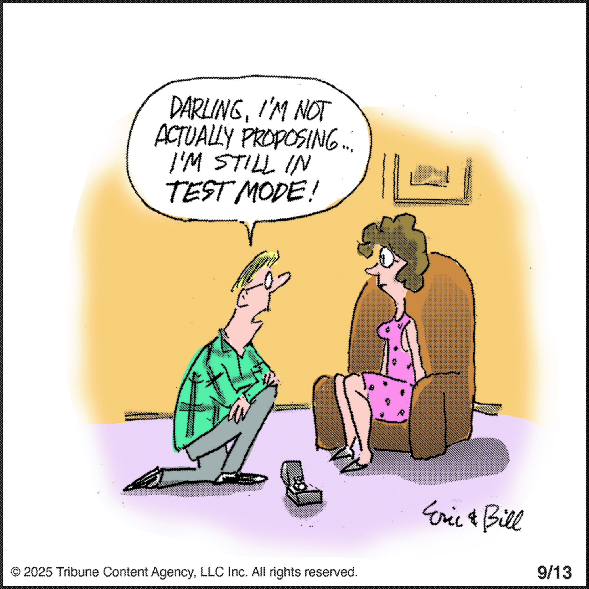 Bottom Liners Comic Strip 2025-09-13 | Comics Kingdom