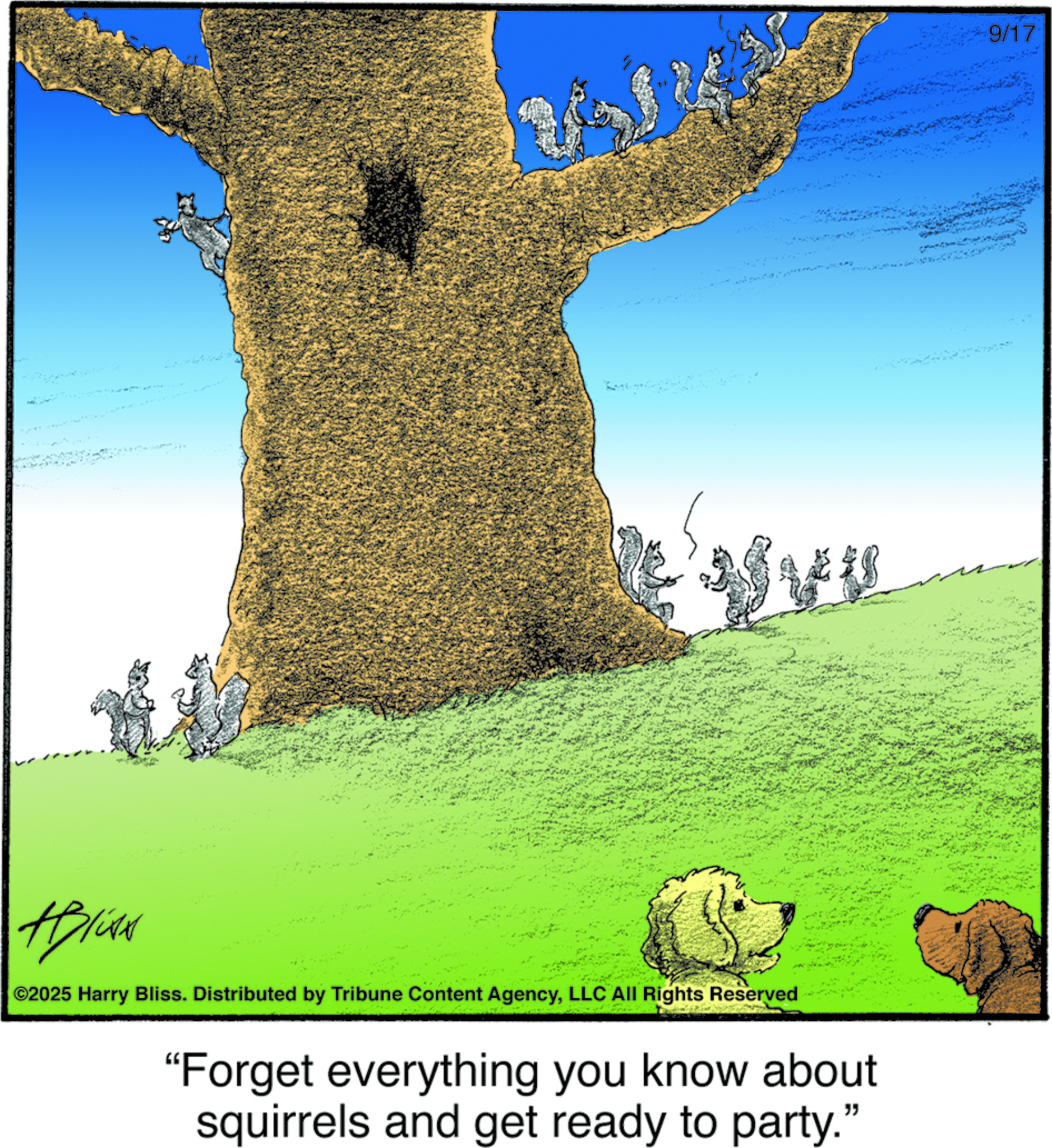 Bliss Comic Strip 2025-09-17 | Comics Kingdom