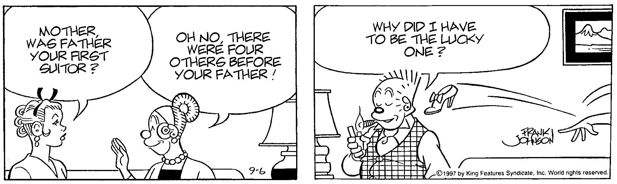Bringing Up Father Comic Strip 2025-09-06 | Comics Kingdom