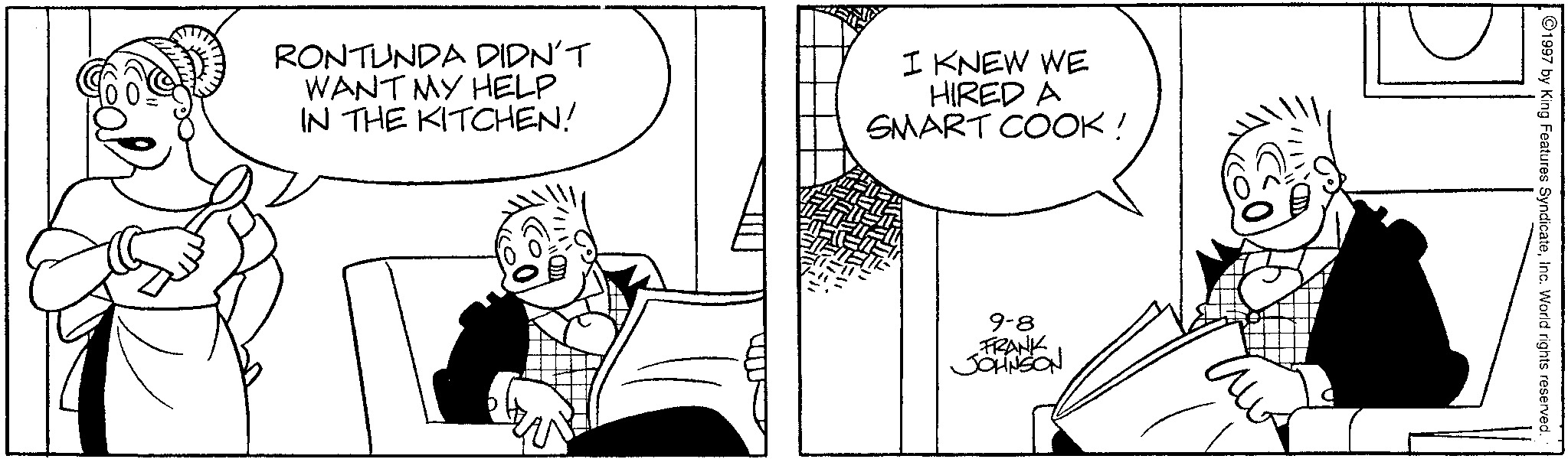 Bringing Up Father Comic Strip 2025-09-08 | Comics Kingdom
