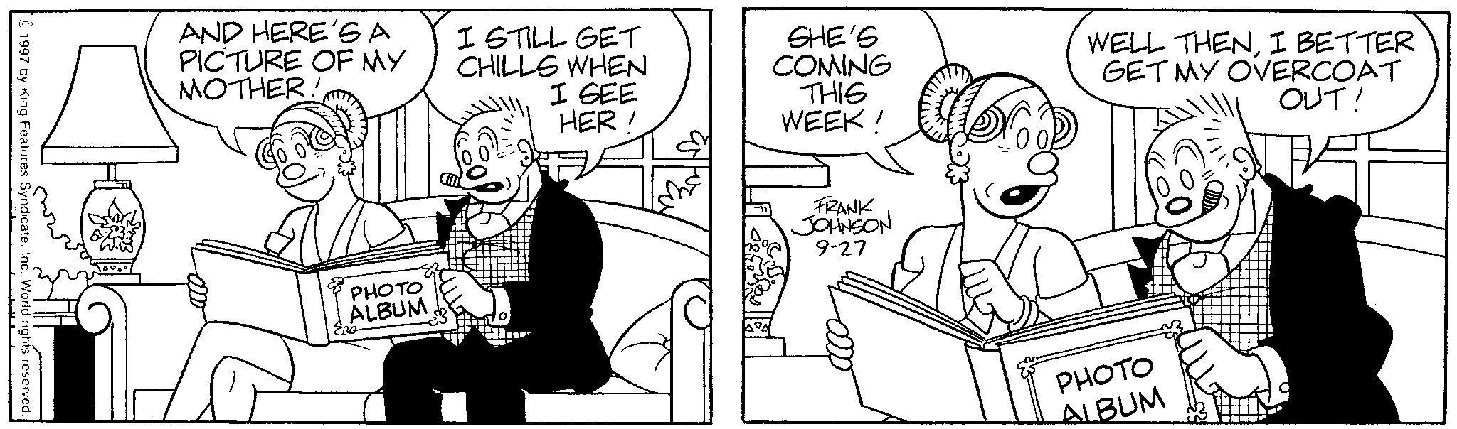 Bringing Up Father Comic Strip 2025-09-27 | Comics Kingdom