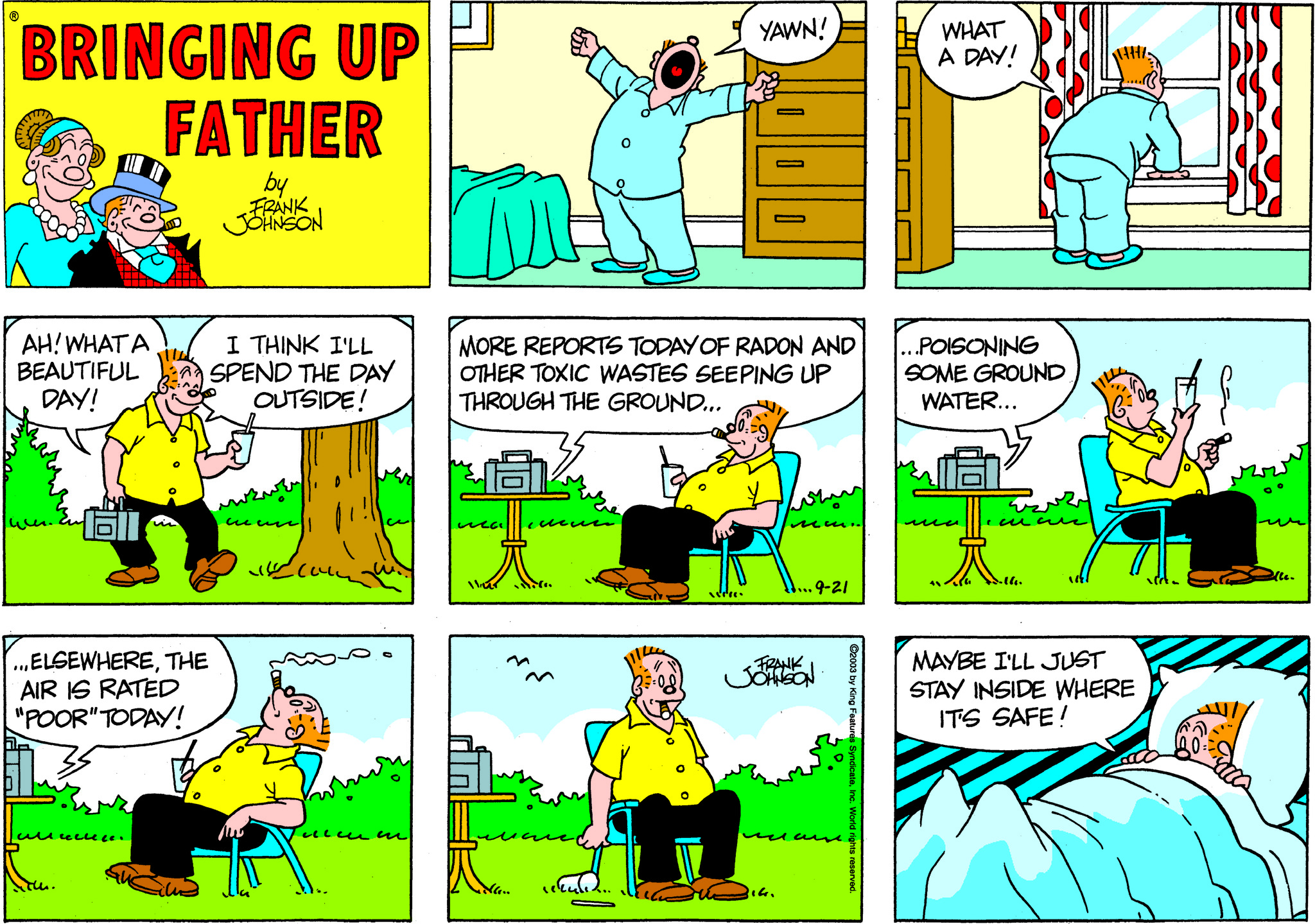 Bringing Up Father Comic Strip 2025-09-21 | Comics Kingdom