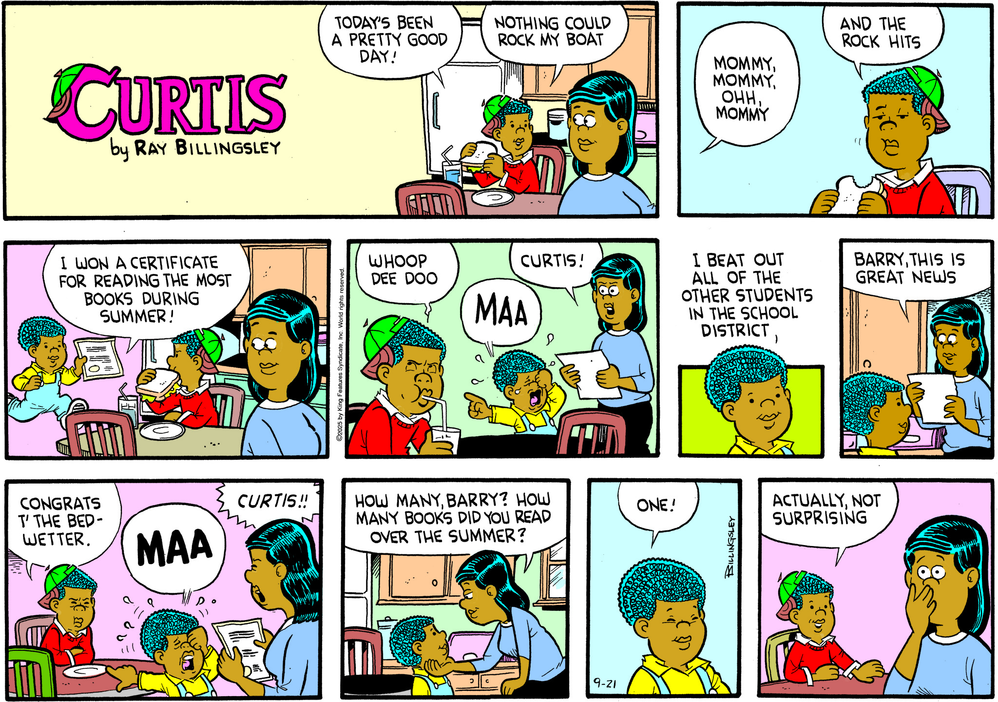 Curtis Comic Strip 2025-09-21 | Comics Kingdom