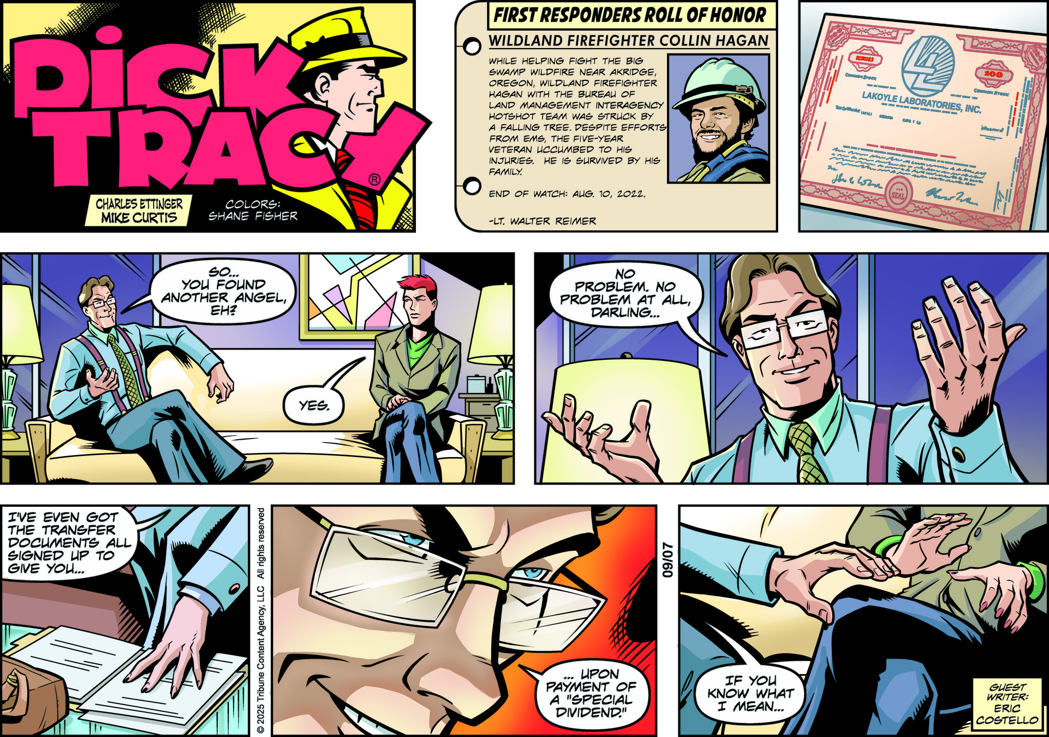 Dick Tracy Comic Strip 2025-09-07 | Comics Kingdom