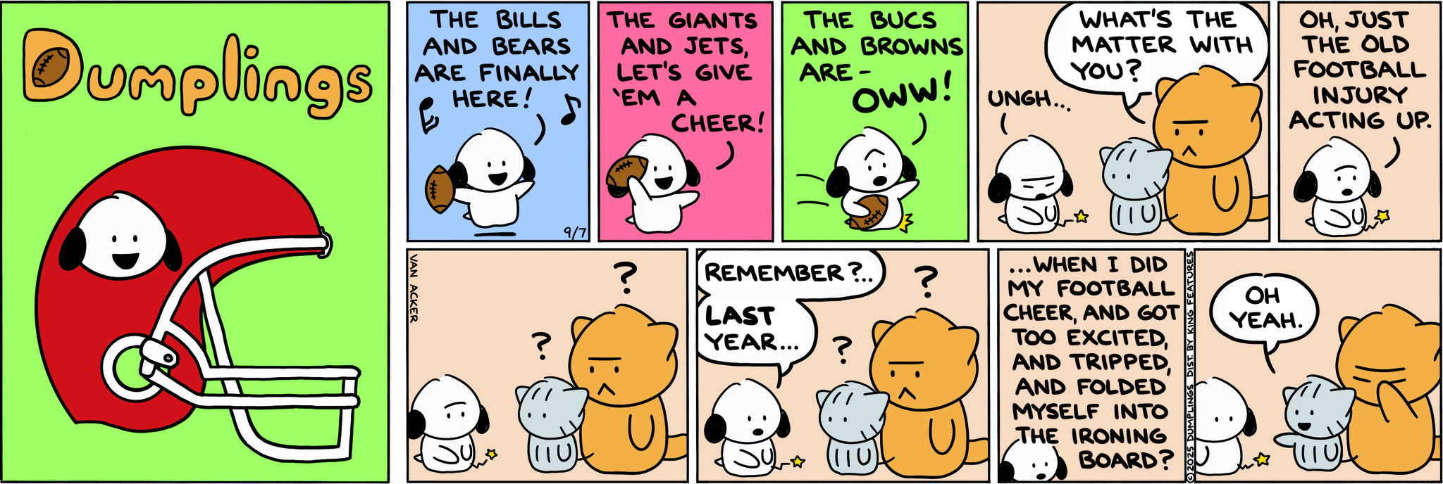 Dumplings Comic Strip 2025-09-07 | Comics Kingdom
