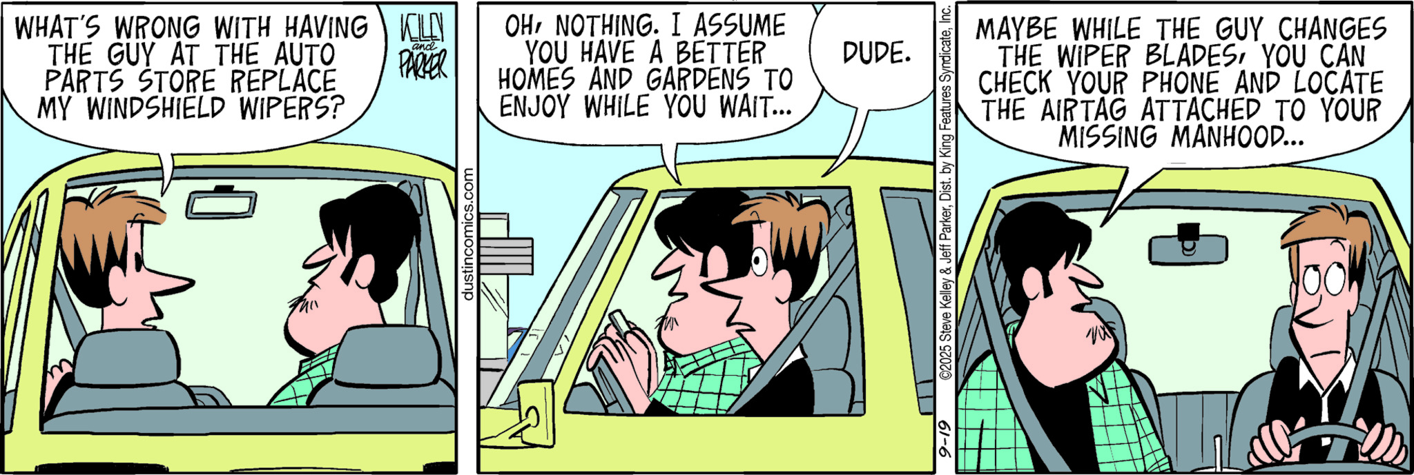 Dustin Comic Strip 2025-09-19 | Comics Kingdom