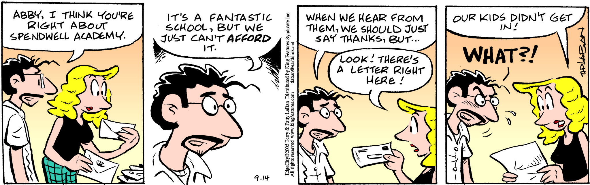 Edge City Comic Strip 2025-09-17 | Comics Kingdom