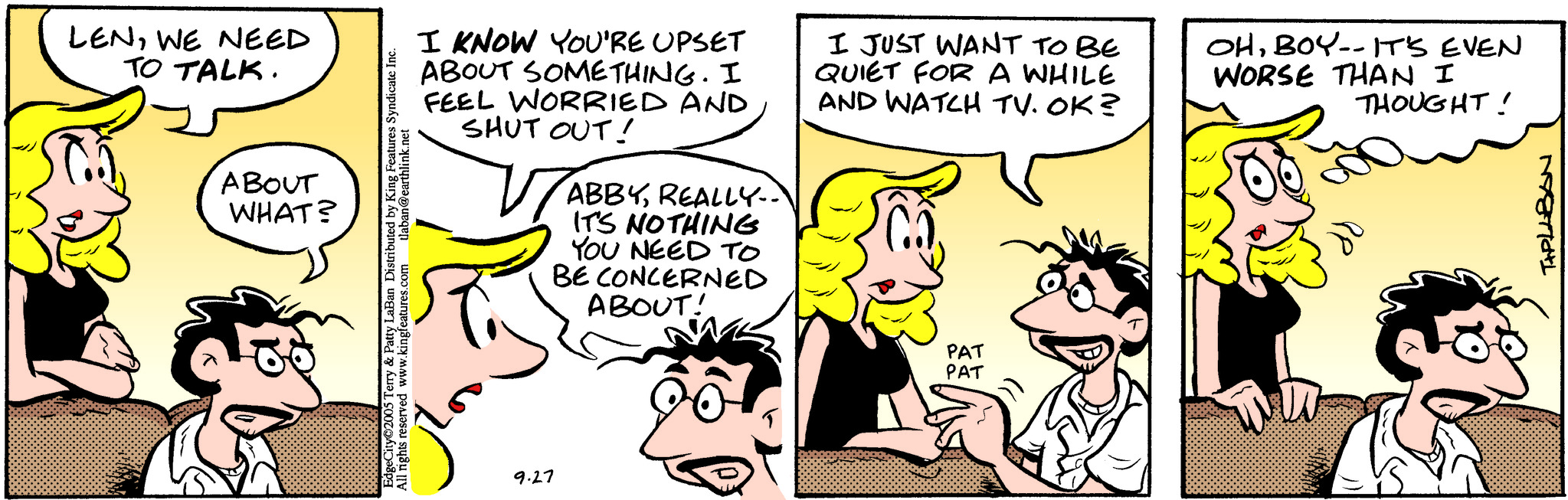Edge City Comic Strip 2025-09-30 | Comics Kingdom