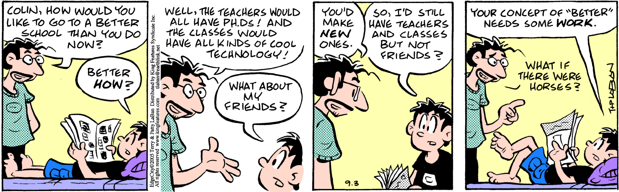 Edge City Comic Strip 2025-09-06 | Comics Kingdom