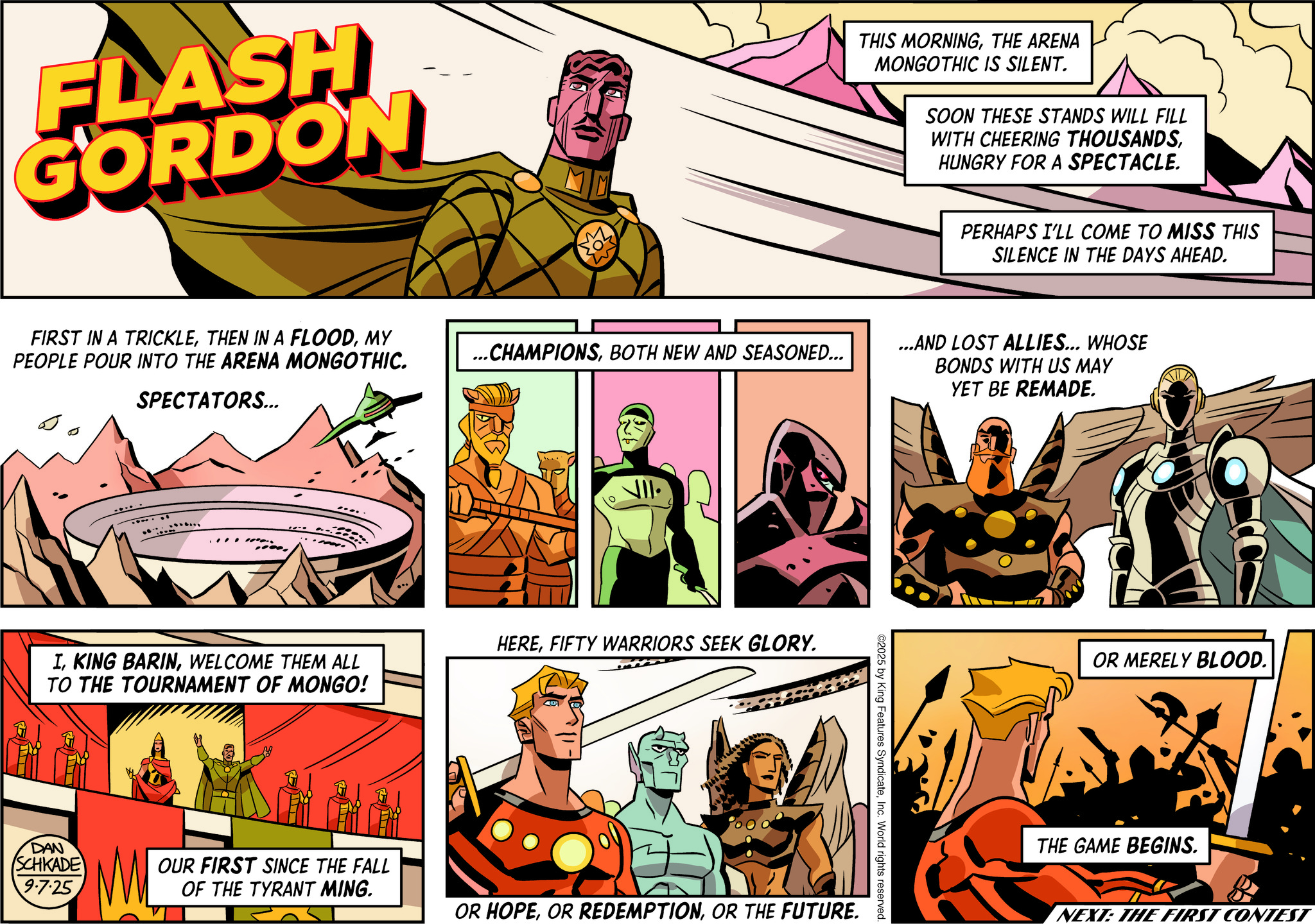Flash Gordon Comic Strip 2025-09-07 | Comics Kingdom
