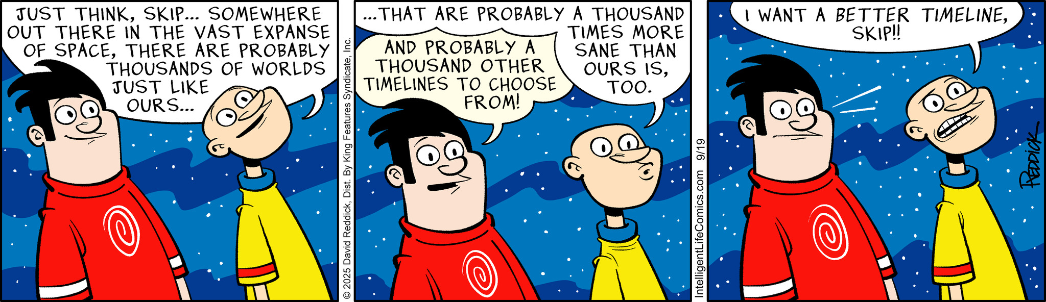 Intelligent Life Comic Strip 2025-09-19 | Comics Kingdom