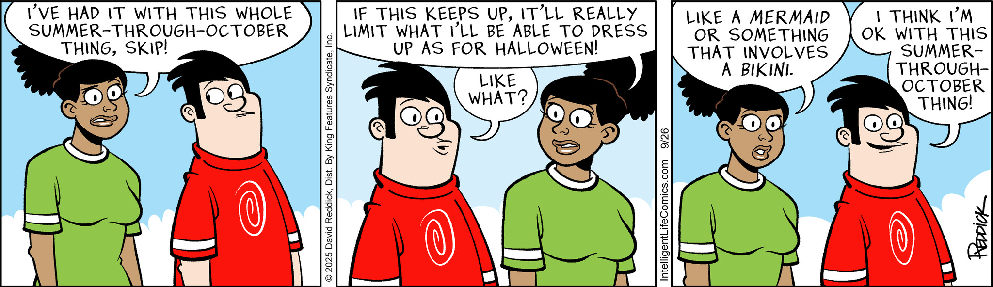 Intelligent Life Comic Strip 2025-09-26 | Comics Kingdom