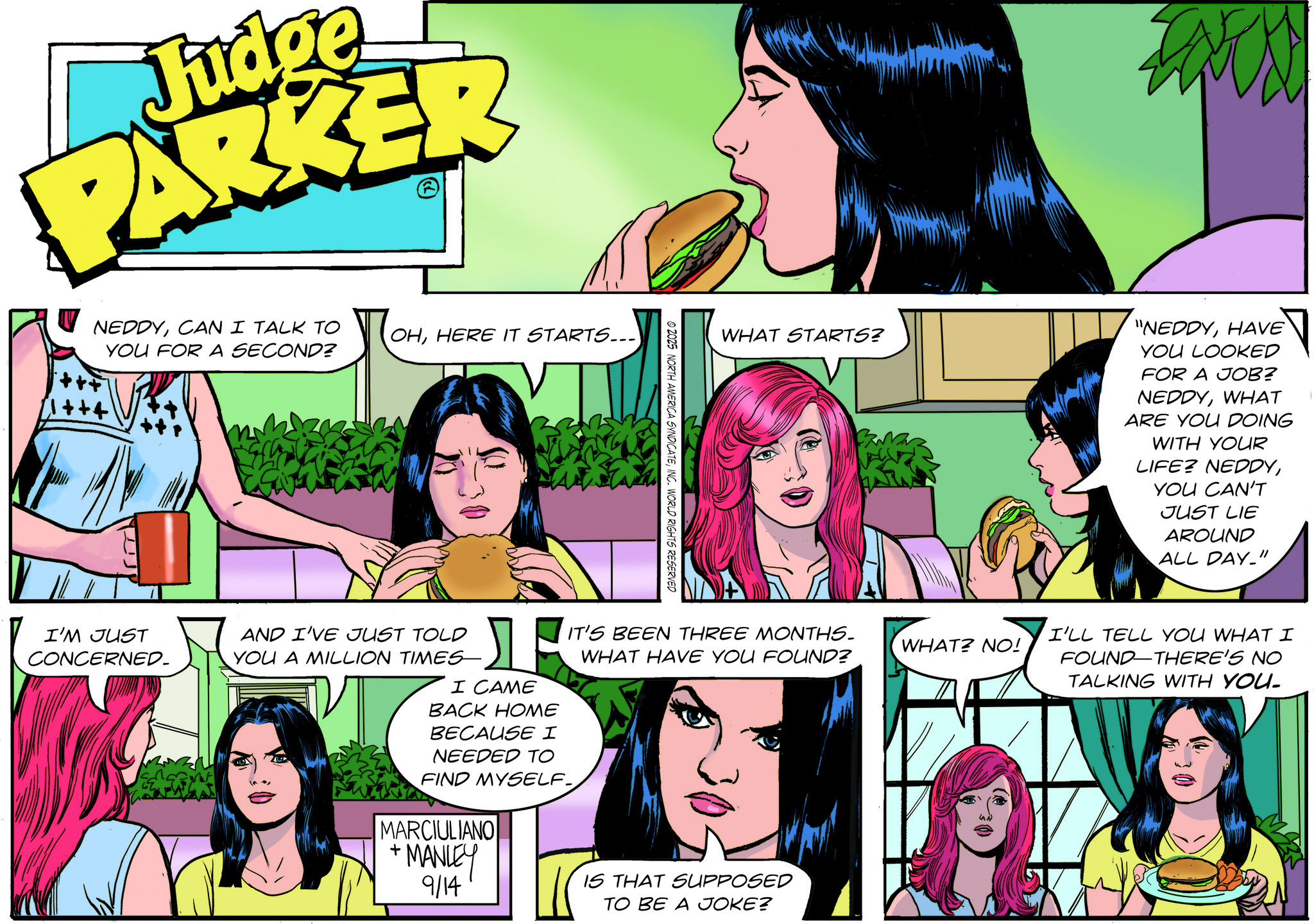Judge Parker Comic Strip 2025-09-14 | Comics Kingdom