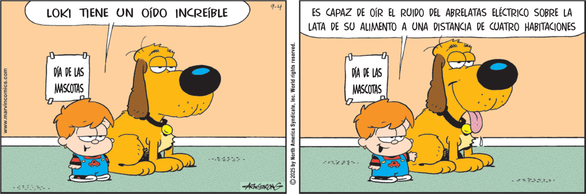 Marvin Comic Strip 2025-09-25 | Comics Kingdom