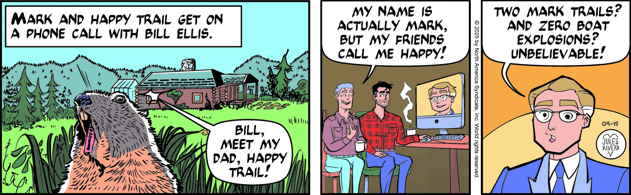 Mark Trail Comic Strip 2025-09-15 | Comics Kingdom